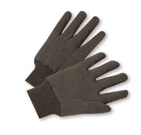 Men s XL Brown Jersey Glove Bart Supply