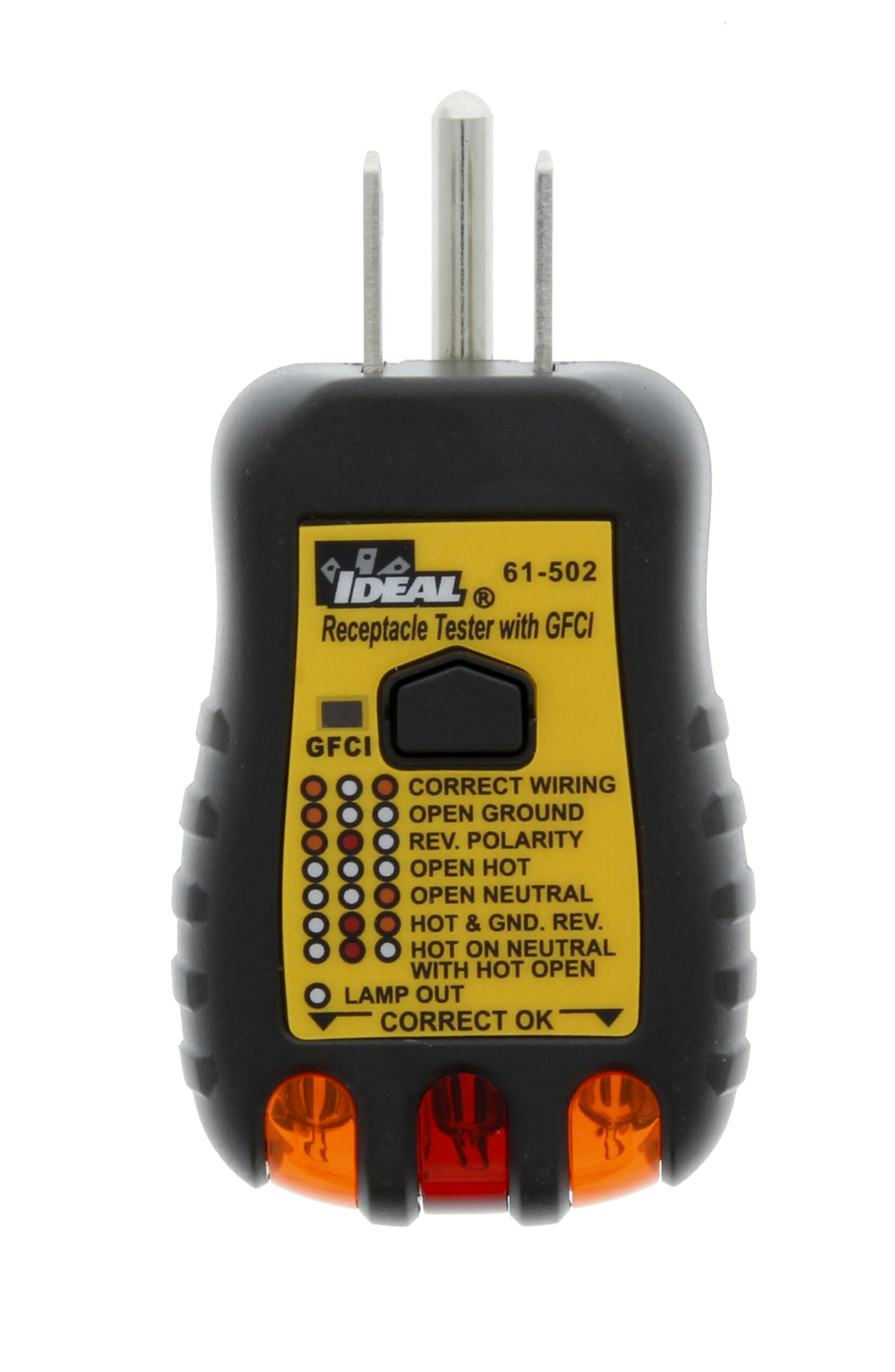GFCI Receptacle Tester (61-502) - Bart Supply