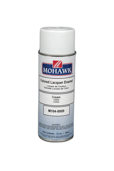 M104-1247 Colored Lacquer Enamel Pac White - Bart Supply